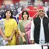 Dimple Yadav In Pink Simple Saree,अखिलेश यादव की बीवी ने फिर वही किया ...