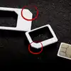 सिम कार्ड का एक कोना कटा हुआ क्यों होता है? डिजाइन से आगे की है बात ...