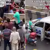 Kolkata Me Police Vehicle Par Maara Patthar,कोलकाता में ‘हंगामेबाज’ ने ...