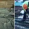 Tarai And Cure Concrete After Casting In House Construction,कंक्रीट की ...