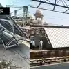 चारबाग रेलवे स्टेशन शेड गिरा,लखनऊ चारबाग स्टेशन शेड हादसे पर रेलवे का ...
