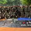 10 किलोग्राम वजनी पाइप बम, IED, सर्चिंग के दौरान जवानों को मिला ...