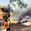 Ghaziabad Fire: केमिकल फैक्ट्री में लगी भीषण आग, दूर तक दिखा काले धुएं ...