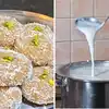 Leftover Roti Powder And Milk Mithai Poonam Ki Rasoi Recipe,उबलते दूध ...