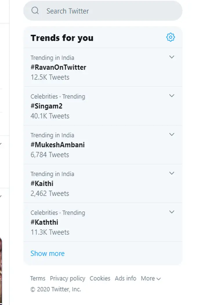 ravan on twitter arvind trivedi fake account says daughter
