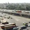 Traffic At Ashram Chowk,आश्रम चौक के पास मेंटिनेंस के काम से ट्रैफिक ...