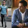 M S Dhoni Stylish Look,जब धोनी ने दिखाया वह स्टाइल में भी सबके 'बाप ...