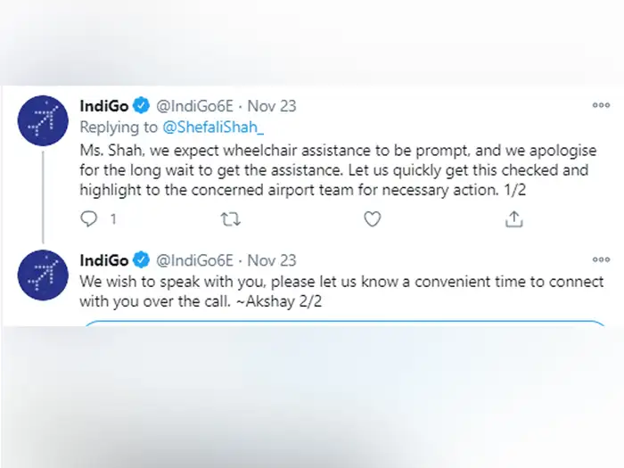 IndiGo airlines apologies Shefali Shah, Vipul Shah after video of ill ...