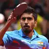 Table Tennis Player Sathiyan,बढ़ी बढ़त बनाने के बाद टेबल टेनिस खिलाड़ी ...