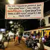 Goa Banner Viral Photo Warn Tourist Not To Trust Google Maps For Route ...