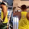 pawan singh shares workout video fans calls it fire like pushpa watch ...