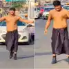 Salman Khan Duplicate Azam Ansari,सलमान का डुप्लीकेट सड़क पर शर्ट ...