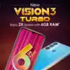 Itel Vision 3 Turbo Price,6GB तक टर्बो रैम से लैस itel Vision 3 Turbo ...