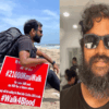 Delhi boy Kiran Verma 21000 km walk from Thiruvananthapuram to Delhi ...