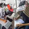 Desi Jugaad Anti cheating hats philippines - फिलीपींस: परीक्षा में नकल ...