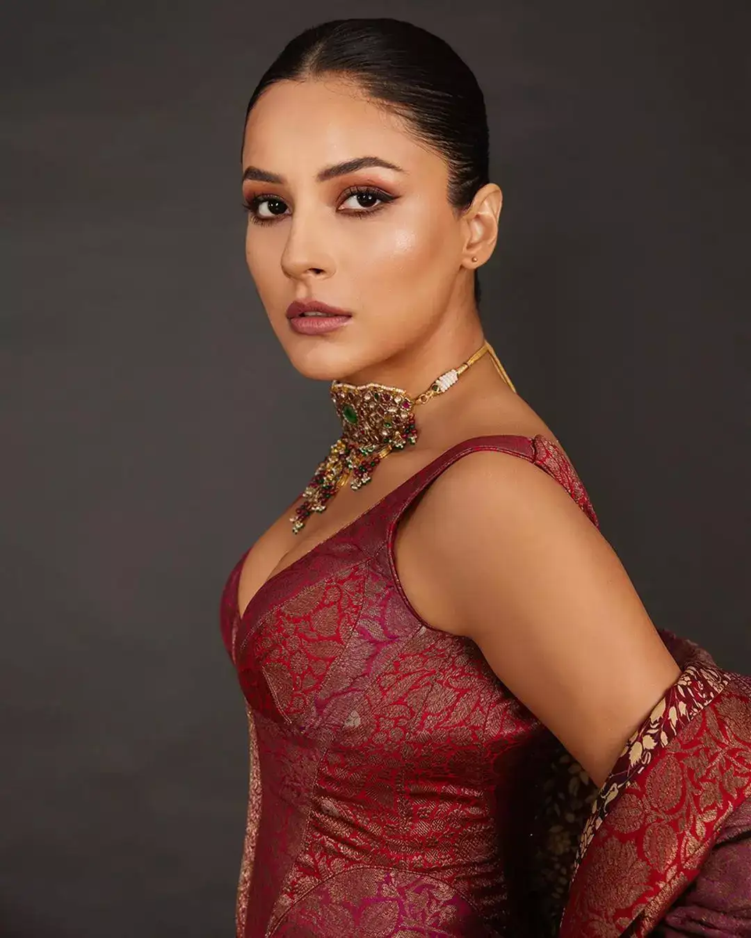 Shehnaaz Gill Stuns In Regal Chic Attire; Check Out Her Latest ...