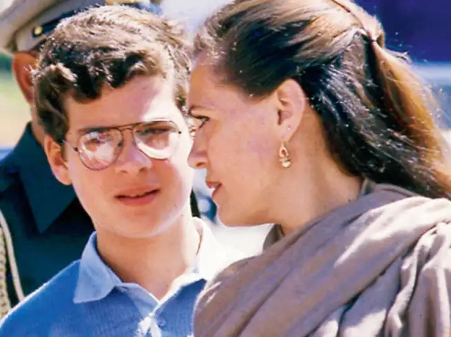 Rahul Gandhi Childhood