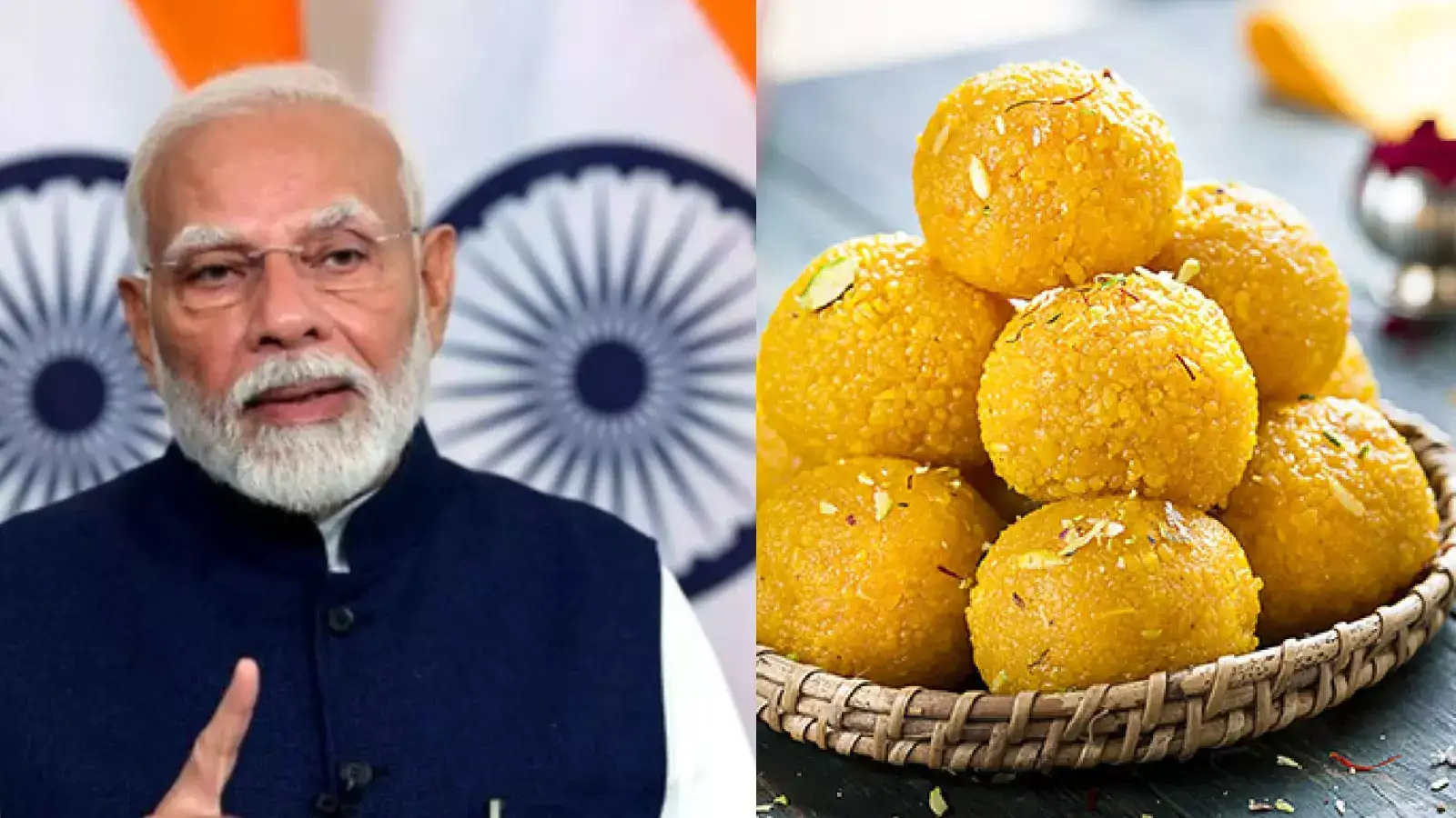 Modi Laddu Ahead Of Diwali,ദീപാവലി; ഗംഗാജലത്തിൽ കുഴച്ച് പനിനീരും ...