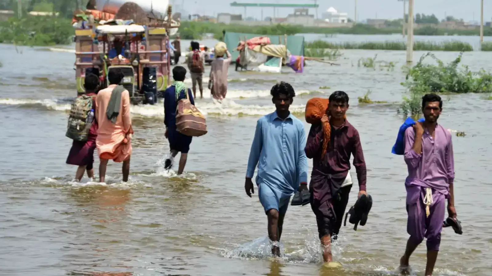 Pakistan Flood India Sutlej Water Iwt,भारत ने सतलुज में छोड़ा पानी तो ...