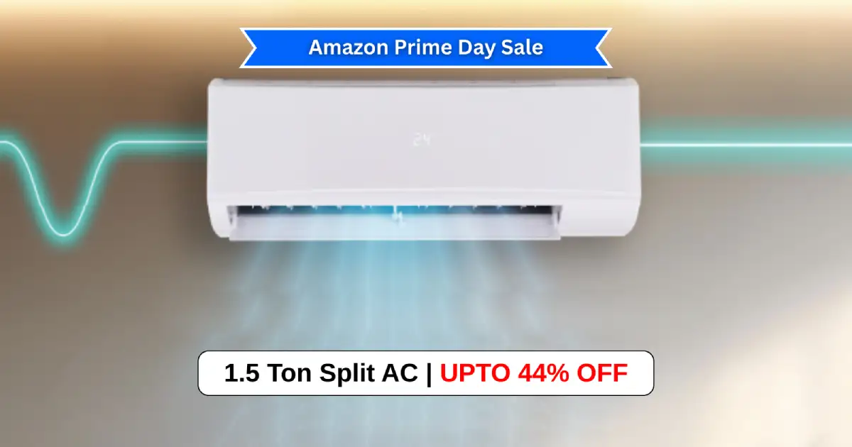 1.5 ton split ac on amazon prime day sale,1.5 टन Split AC पर मिल रहा 44 ...
