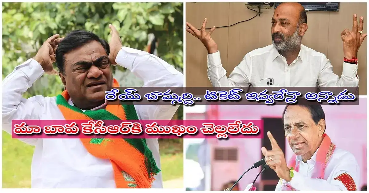 Babu Mohan On Bandi Sanjay,Bandi Sanjay: బండి సంజయ్‌ని మళ్లీ తిడతా ...