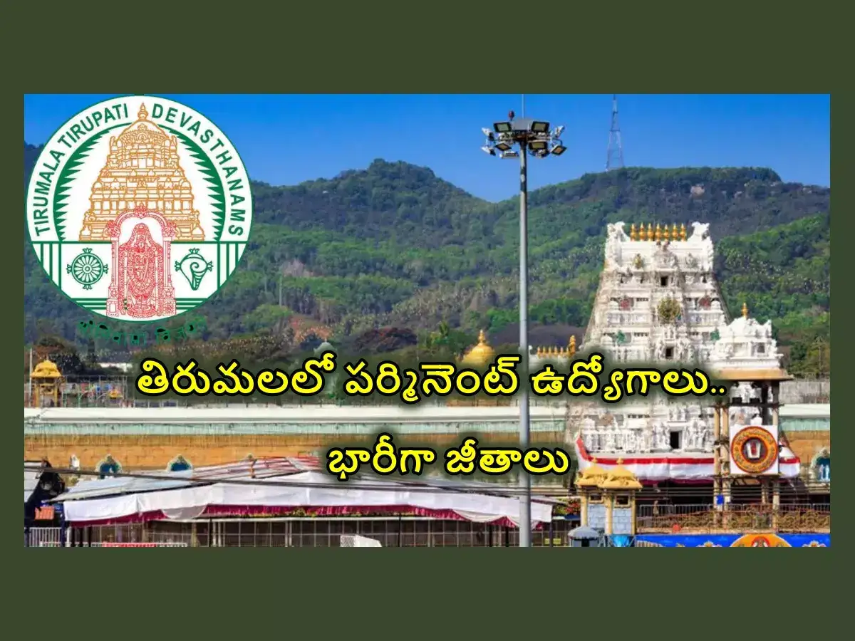 56 AEE, AE, and ATO Posts in TTD Recruitment 2023 - తిరుమల తిరుపతి ...