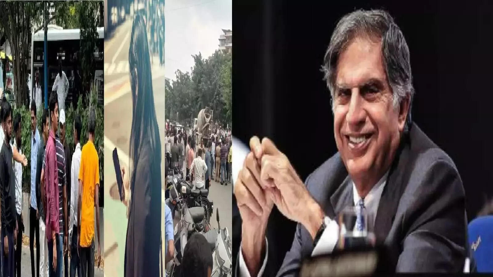 Ratan Tata Last Ritesratan Tata Funeral రతన్ టాటా పార్సీ అయినా హిందూ ఆచారాల ప్రకారమే