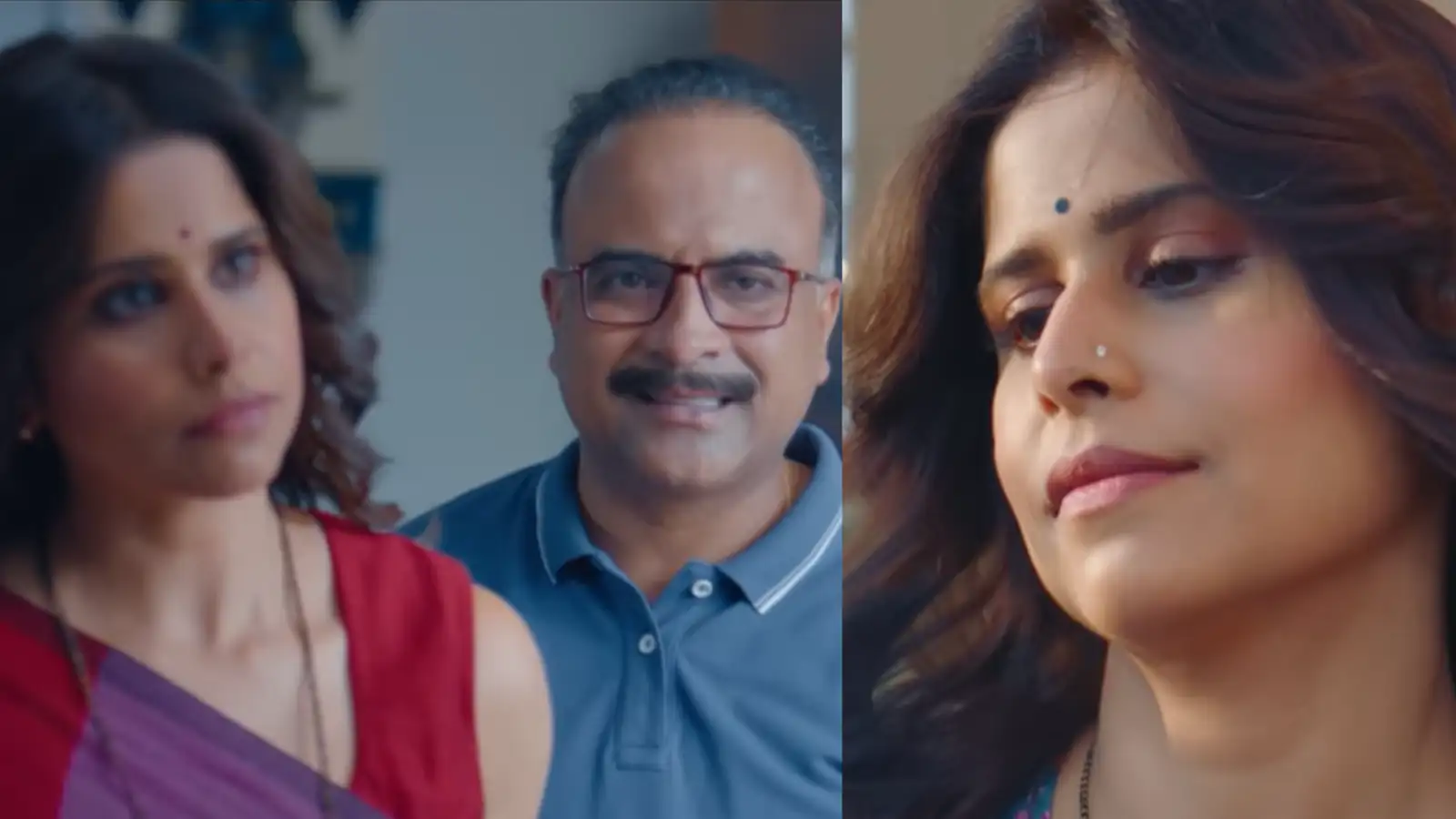 जुळतंय तर जुळू देना ...! सई ताम्हणकर-समीर चौघुलेंचा वेगळाच अंदाज, गुलकंद सिनेमातलं गाणं चर्चेत ...