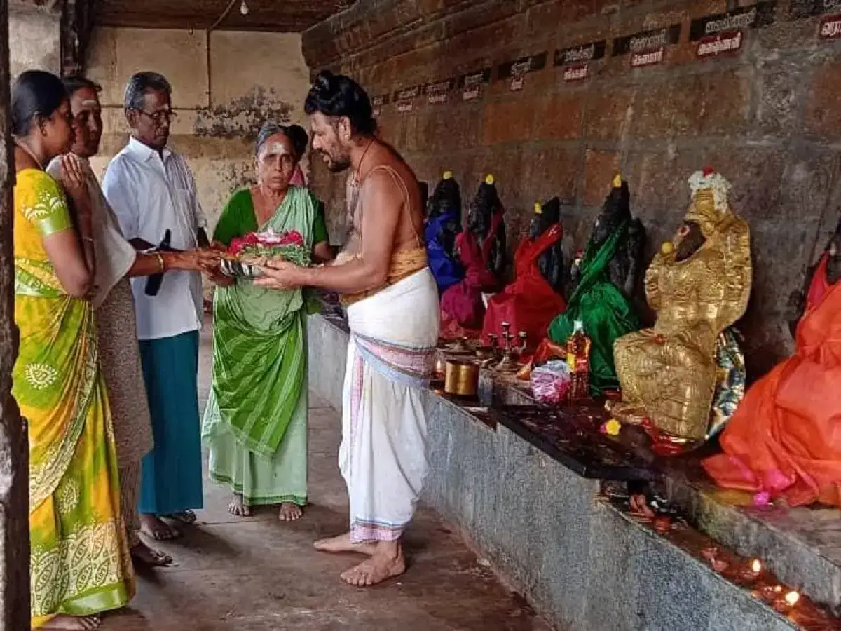 அமைச்சர் செந்தில்பாலாஜி,திருநெடுங்களநாதர் கோவிலில் அமைச்சர் செந்தில் ...