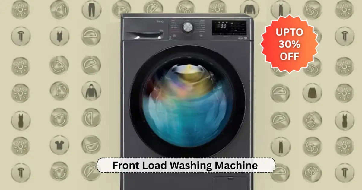 Front Load Washing Machine Offer,Amazon Appliances Monsoon Days: 30% तक ...