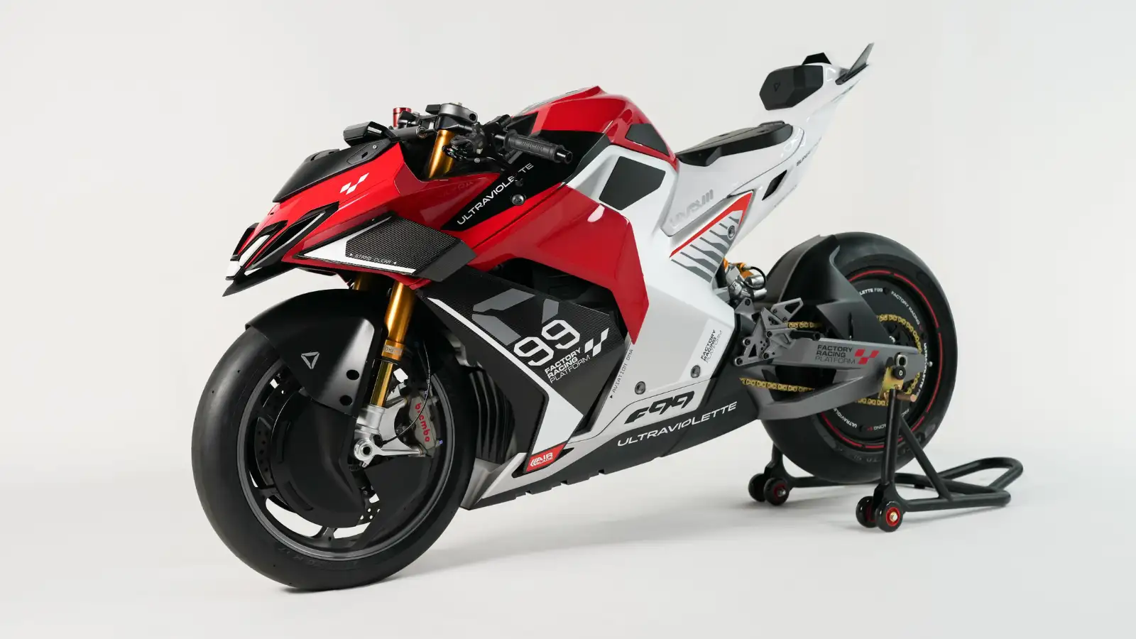 ultraviolette f99 factory racing platform electric bike pre production ...