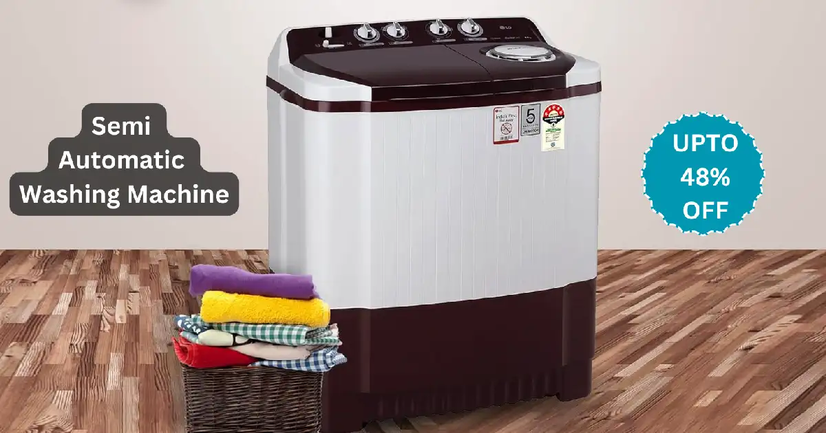 Semi Automatic Washing Machine Amazon Sale 2024,48% तक घट चुकी है इन ...