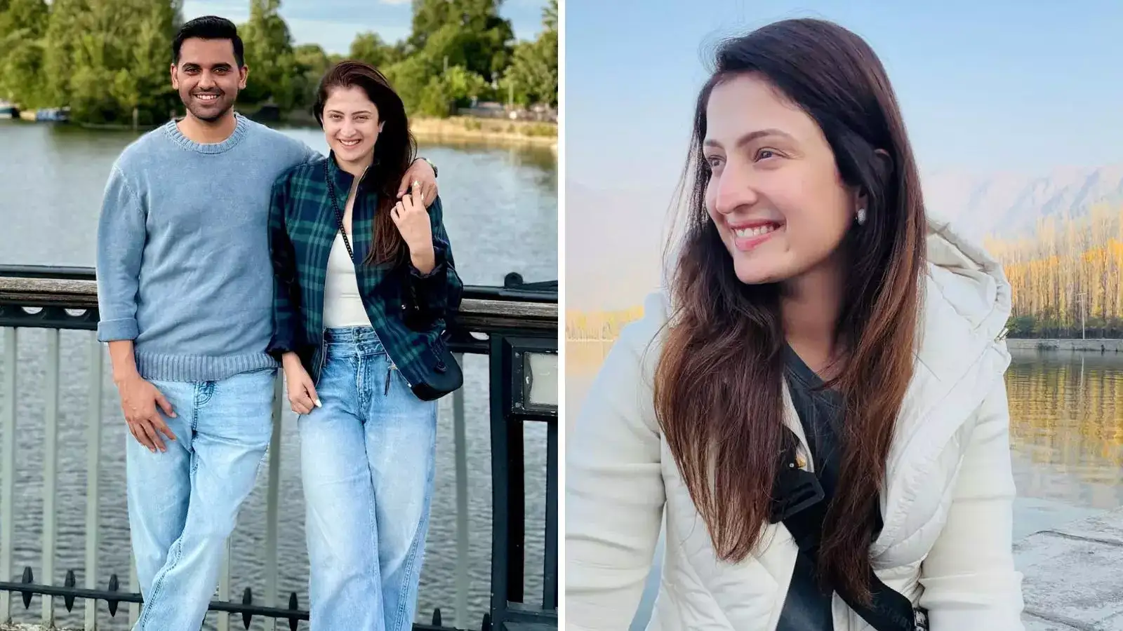 Deepak Chahar Wife In Jacket And Jeans,क्रिकेटर दीपक चाहर की कमाऊ बीवी ...