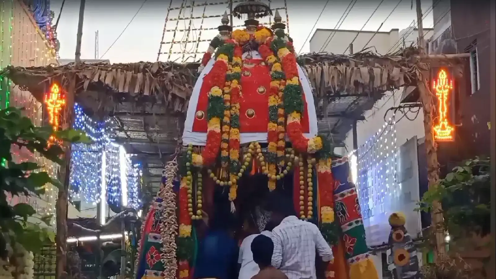 Mariamman Temple Function,முசிறியில் சித்திரை திருவிழா முன்னிட்டு ...