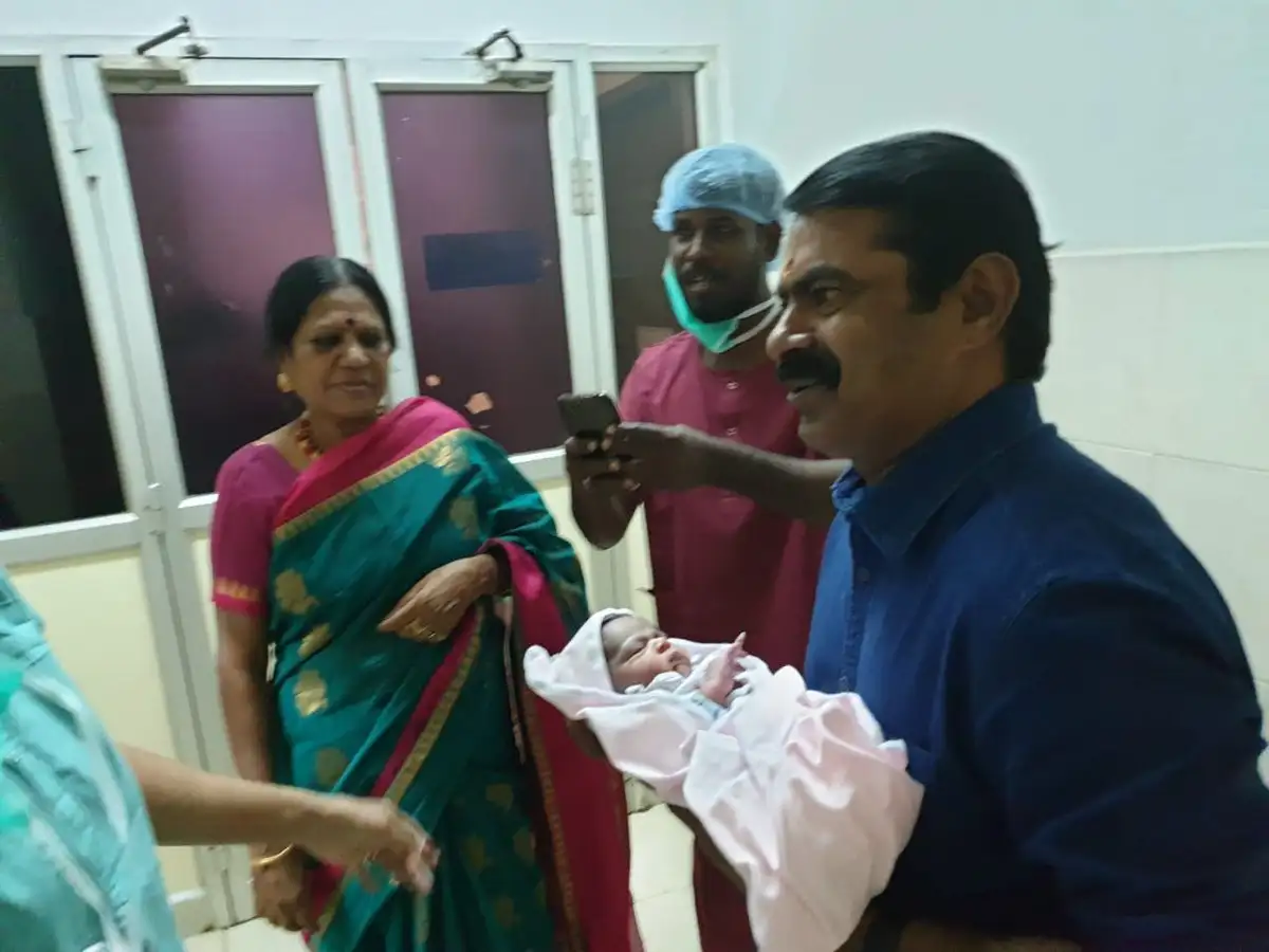 Seeman Kayalvizhi Couple,அப்பாவான சீமான்: புத்தாண்டில் சீமானுக்கு ...