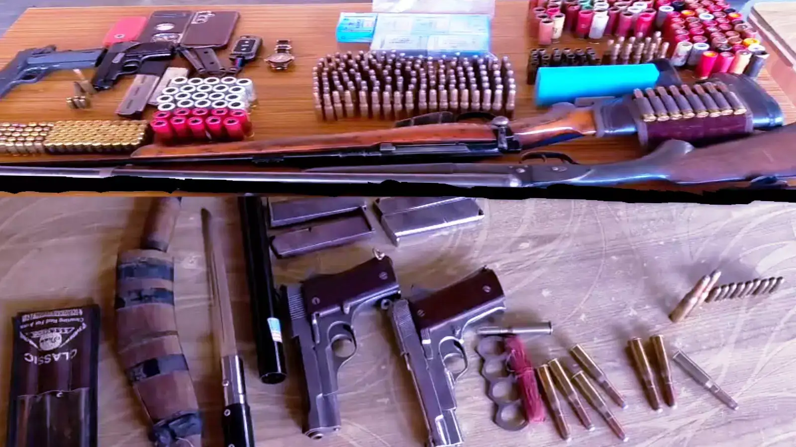 पटना पुलिस को थी AK-47 की तलाश, रायफल-पिस्तौल जब्त, बालू का 'गोल्डी ...