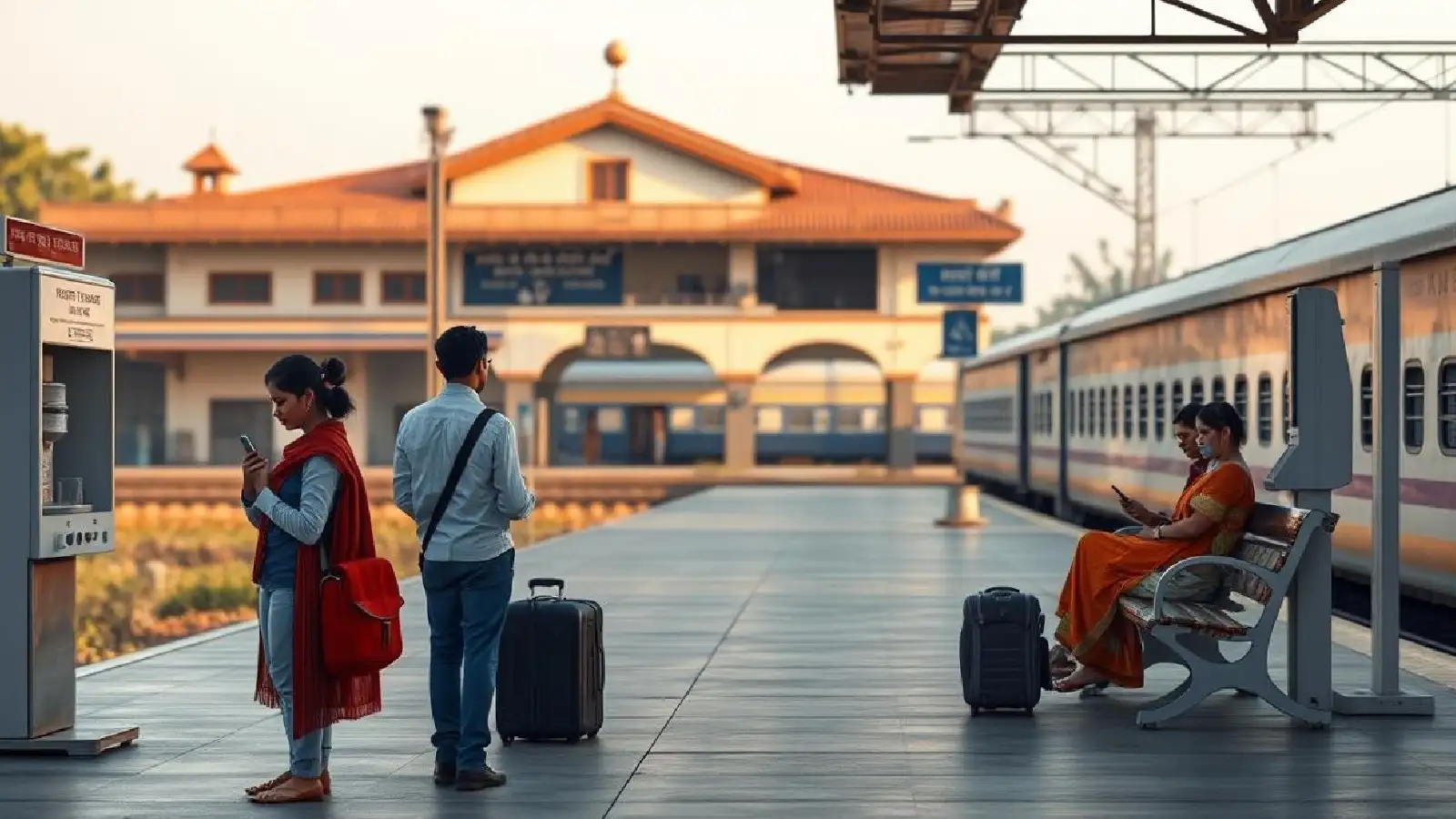 Indian Railways Digital Clock Design,നല്ലൊരു ക്ലോക്ക് മനസ്സിലുണ്ടോ ...