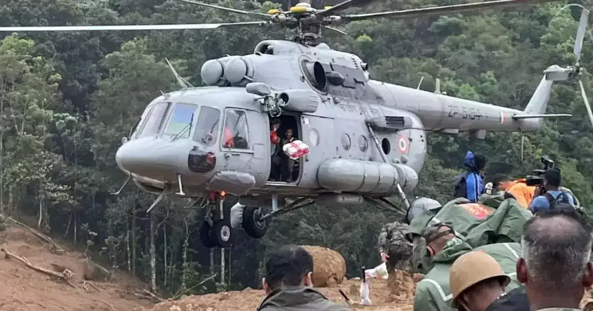 Wayanad Land Slide Airlift,പ്രളയം മുതൽ വയനാട് ദുരന്തം വരെ; എയര് ...