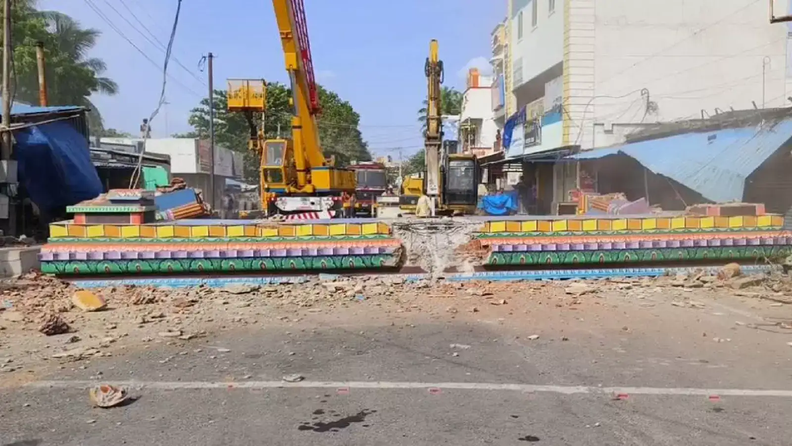 trichy samayapuram temple entrance arch : சமயபுரம் மாரியம்மன் கோவில் ...