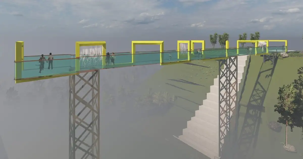 Glass Bridge In Thiruvananthapuram,'ധൈര്യമുണ്ടെങ്കിൽ വരാം, ഗ്ലാസ് ...