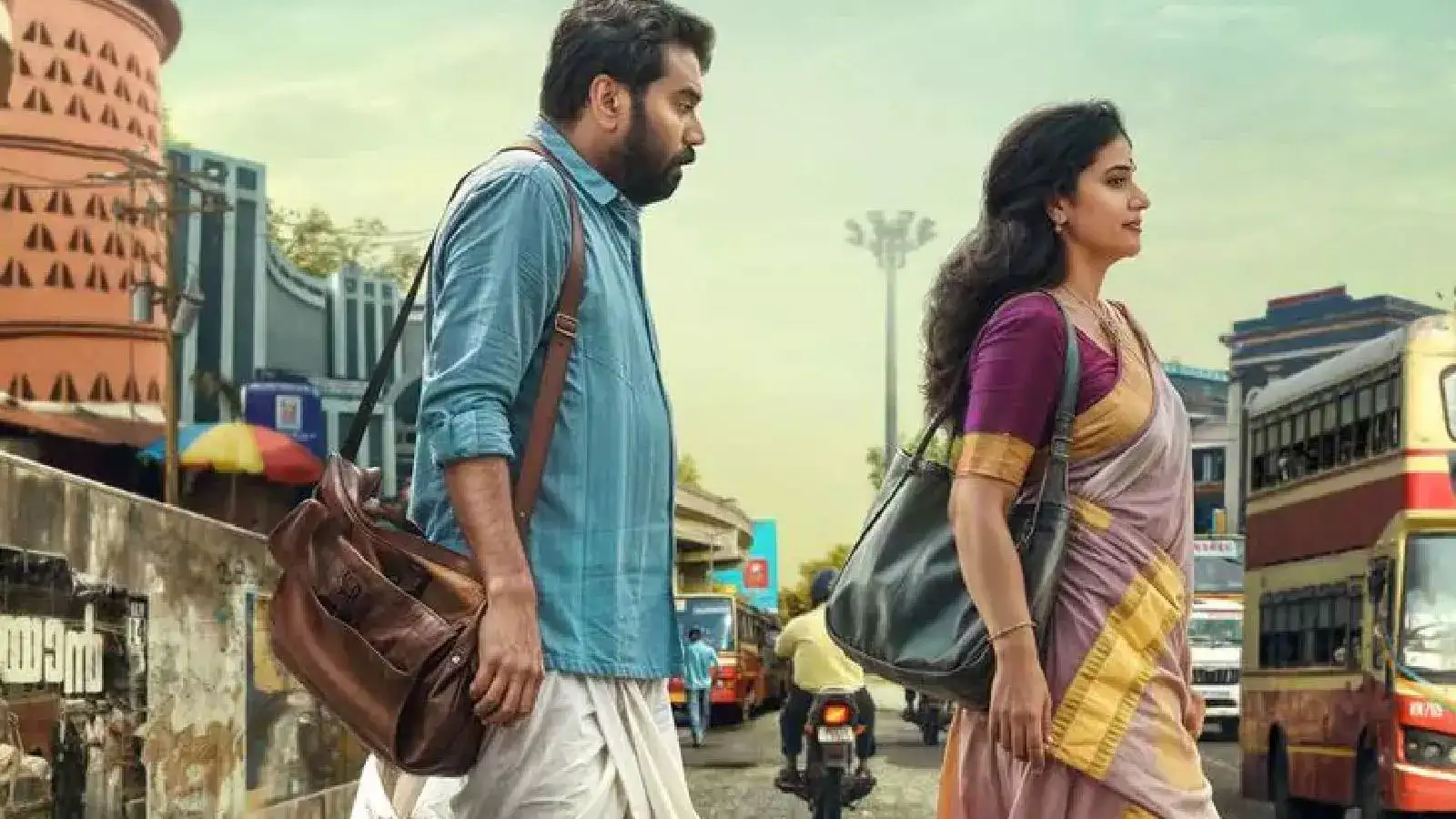 Biju Menon Methil Devika Stars Kadha Innuvare Song,ബിജു മേനോനും മേതി ...