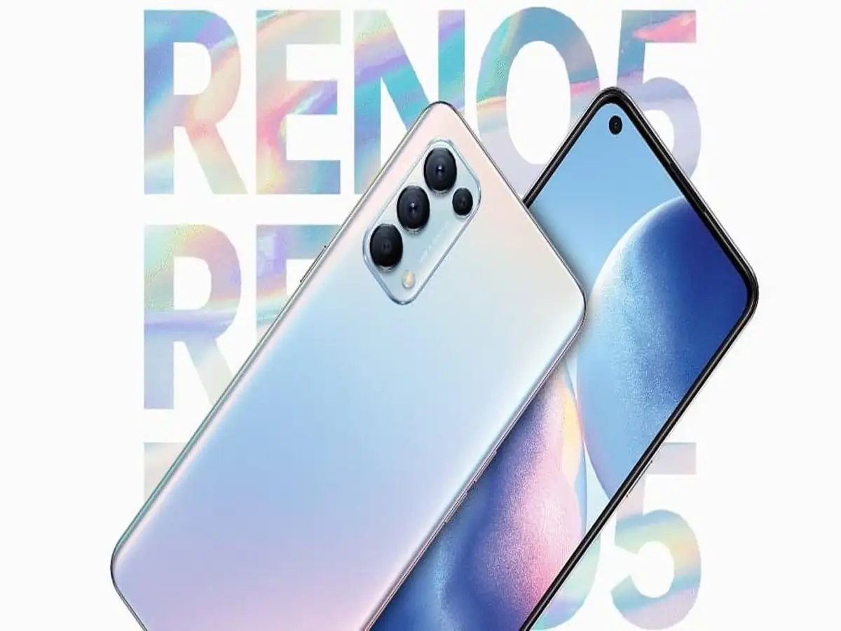 Oppo Reno 5 A Launched,64MP कॅमेरा आणि 90Hz डिस्प्लेसोबत Oppo Reno5 A ...