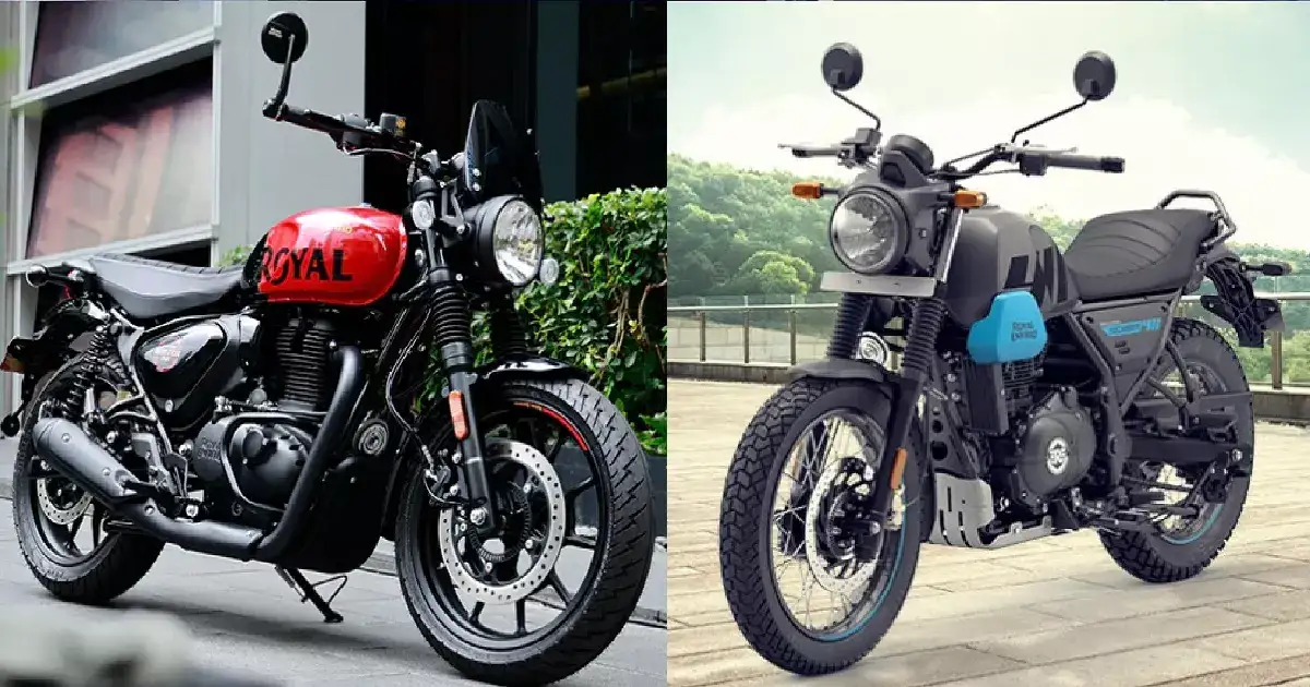 Royal Enfield Newly Launched Bikes,Royal Enfield की Hunter 350 और Scram ...