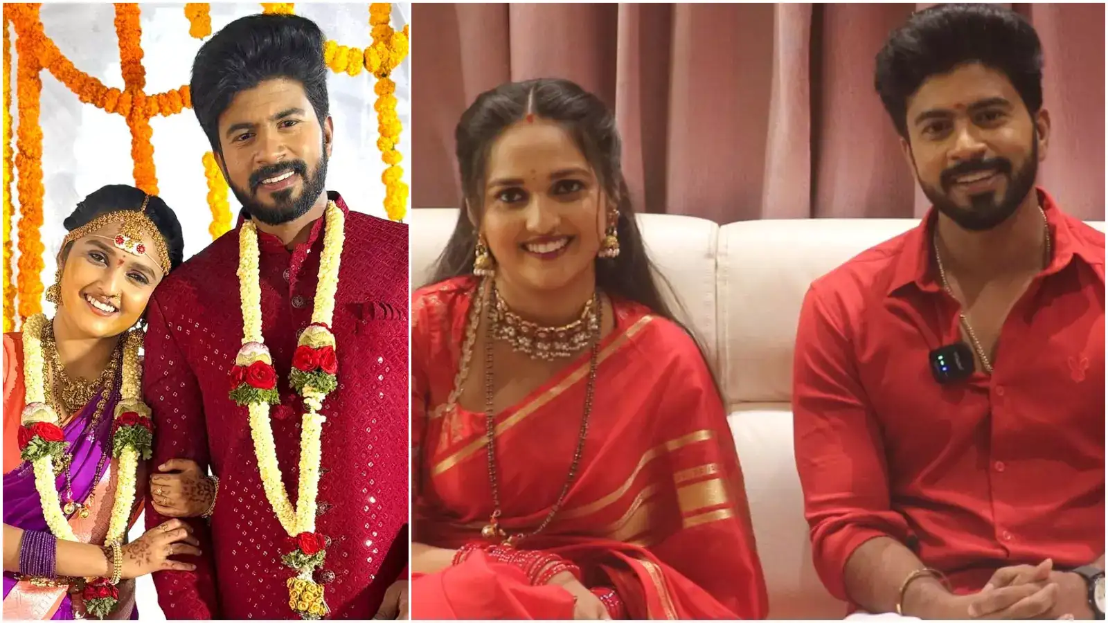 ಕರಿಮಣಿ ಧಾರಾವಾಹಿ ಜೋಡಿ ಕರ್ಣ ಮತ್ತು ಸಾಹಿತ್ಯ,ಒಪ್ಪಿಗೆ ಇಲ್ಲದೇ ತಾಳಿ ಕಟ್ಟಿದ ...