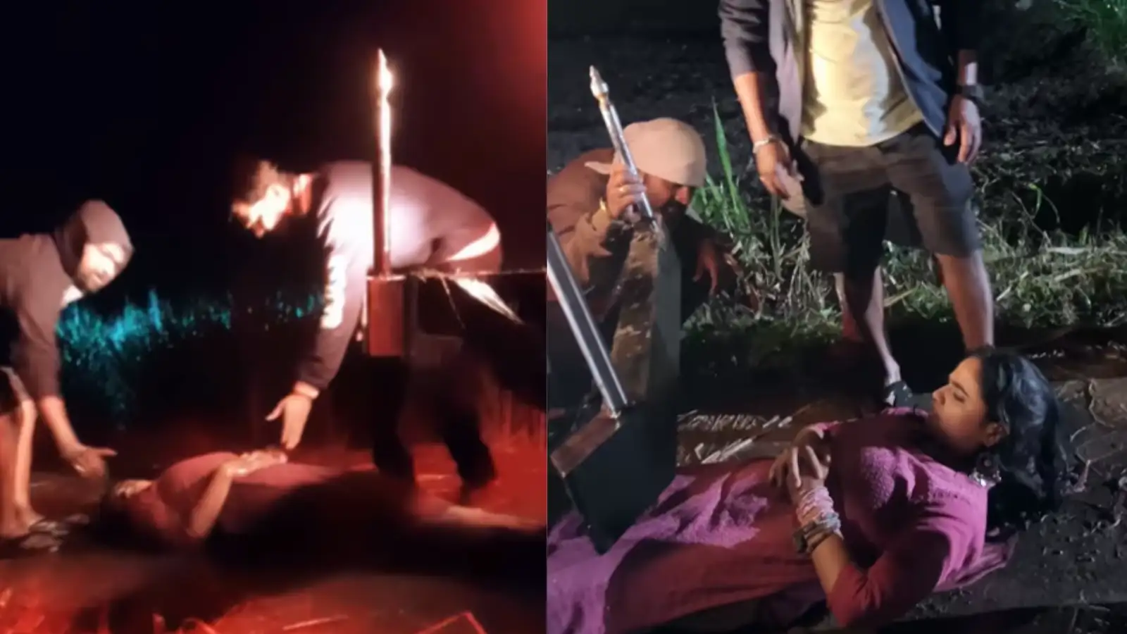 Ekta Dangar exit from Devmanus 3;अभिनेत्रीच्या अंगावरून गेला ट्रॅक्टर, देवमाणूस ३मध्ये असा शूट ...