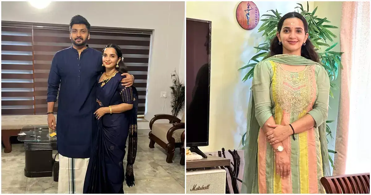 Malavika Krishnadas Thejus Video,മാളൂ ഒരു മിനിറ്റ് സമയം തരാം! ഗര് ...