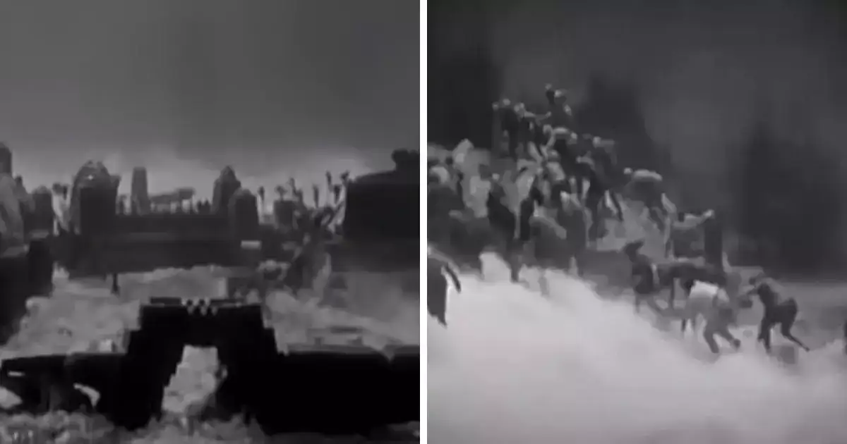 Noahs Ark 95 Years Ago American Disaster Movie Flood Tragedy Scene 3 ...