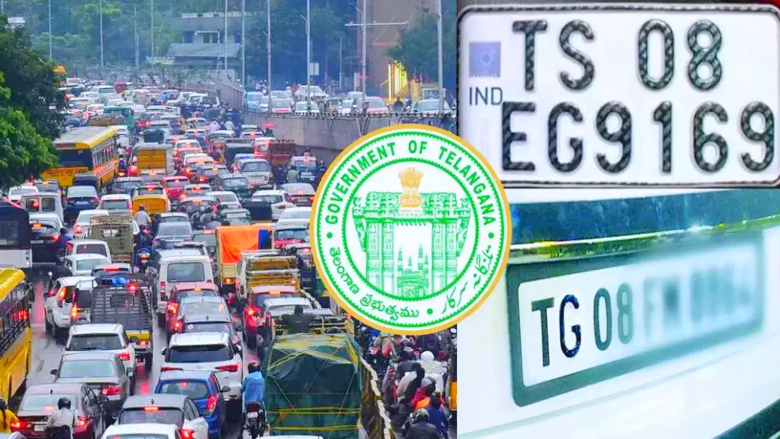Ts To Tg Number Plate,నెంబర్ ప్లేట్లపై TS స్థానంలో TG.. కేంద్రం నుంచి ...
