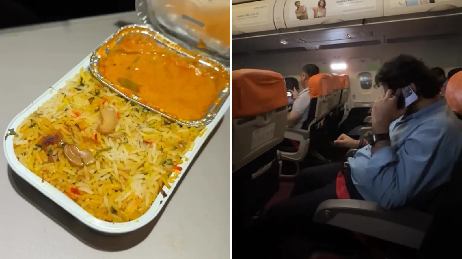Passenger Shares Worst Flight Experience Video,फूड ब्लॉगर ने एयर इंडिया ...