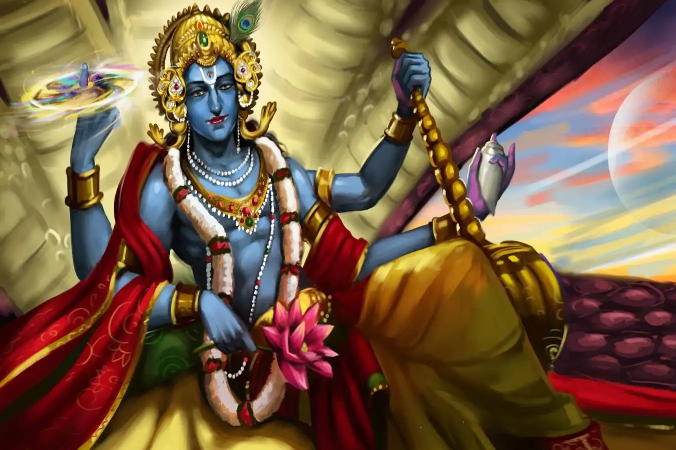 lord vishnu mythological story about changing your destiny